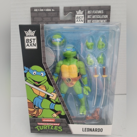 Nickelodeon | Toys | Teenage Mutant Ninja Turtles Leonardo Bst Axn Px 5 ...
